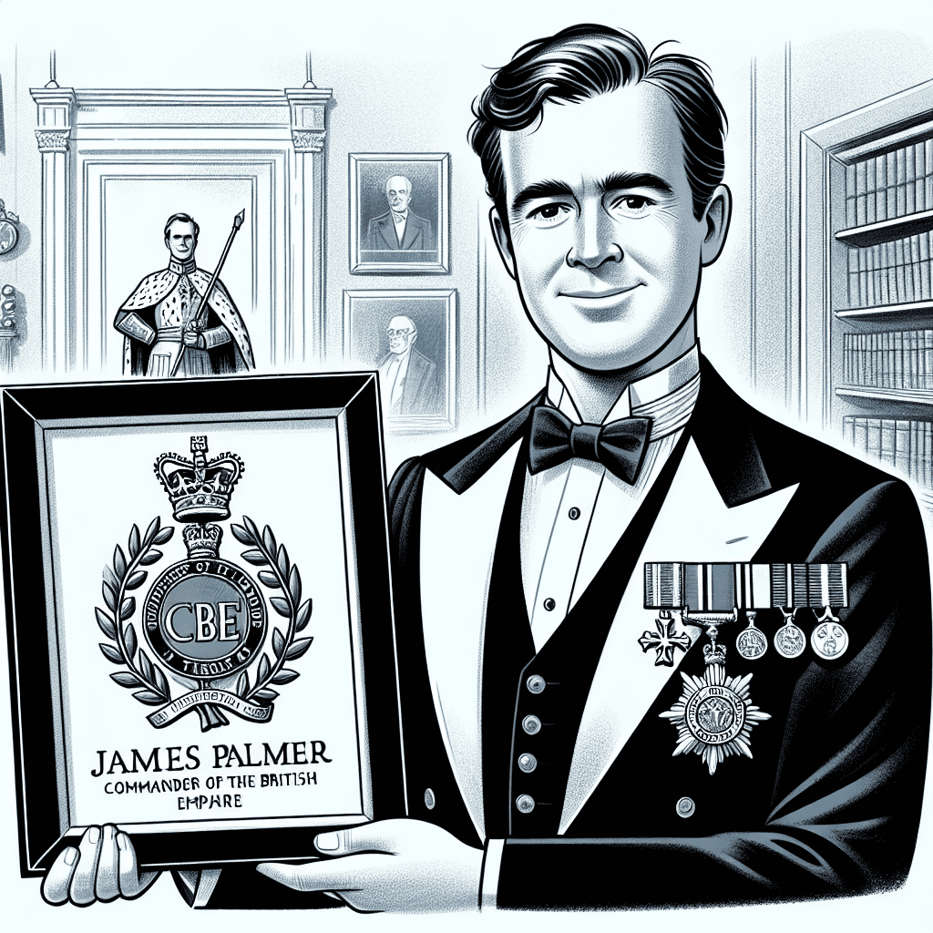 MQ Trustee James Palmer Honored with CBE Award - healthindustrytrends.com