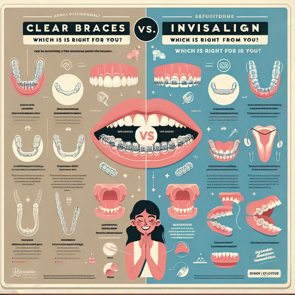 Clear Braces vs. Invisalign: Which is Right for You? - healthindustrytrends.com